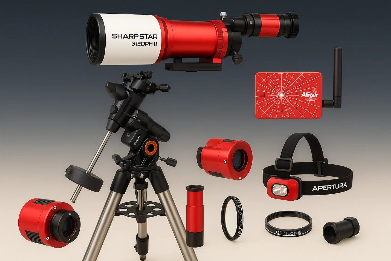 Sky Deep Starter Astrophotography Kit AVX Mount, Sharpstar 61,ASI294MC